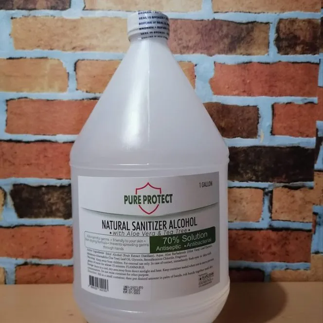 1 GALLON PURE PROTECT ALCOHOL (ANDYGRACY SHOP) | Lazada PH