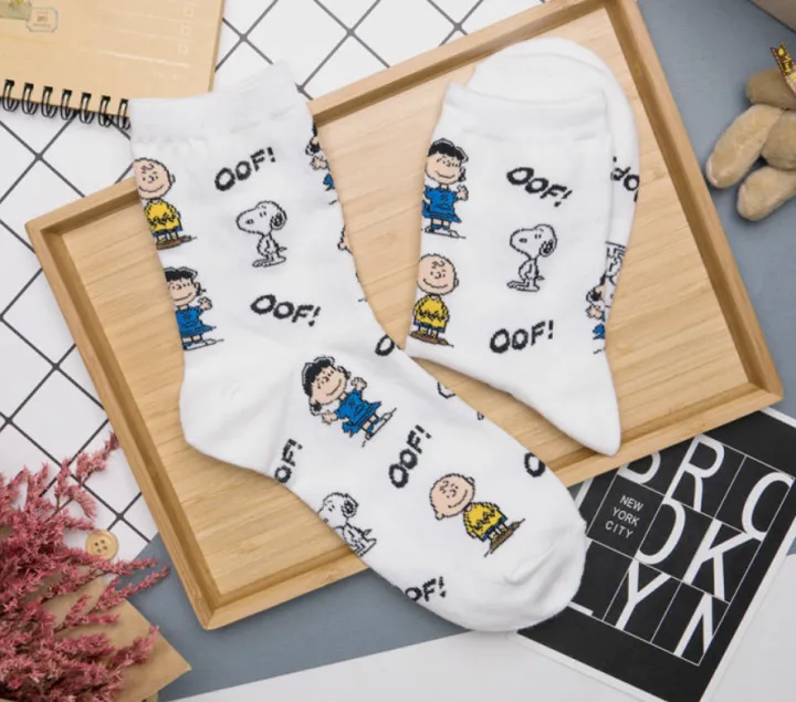 Korean Socks - Snoopy OOF Socks - Iconic Socks | Lazada PH