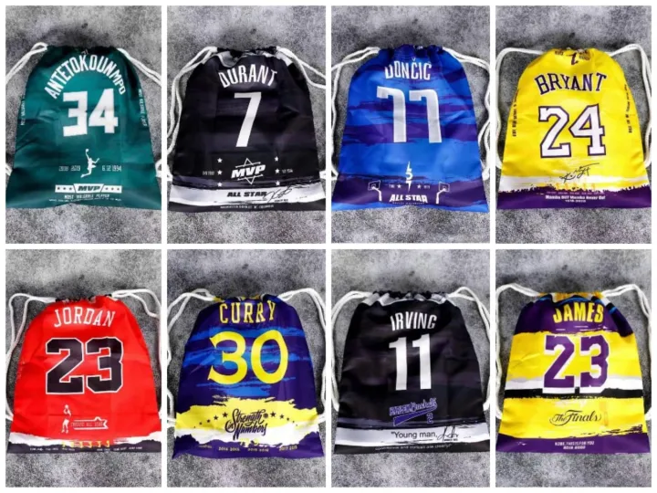 nba team draw string handbag | Lazada PH