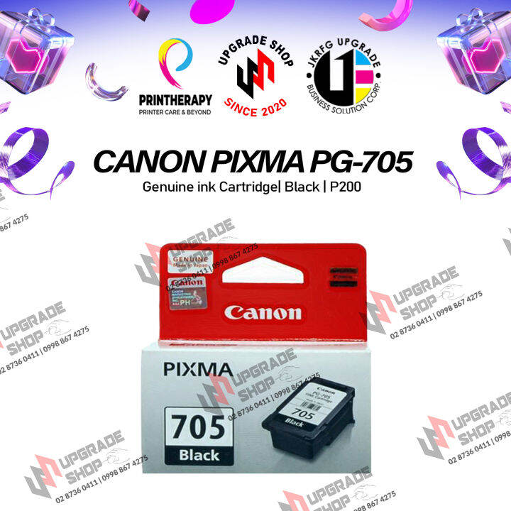 Canon PG-705 Black Original Ink Cartridge | Lazada PH