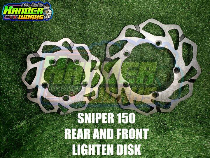 SNIPER 150 LIGHTEN ROTOR DISK FRONT AND REAR | Lazada PH