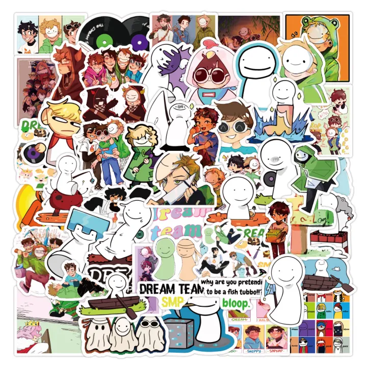 103050PCS Anime Dream Smp Graffiti Stickers Aesthetic Kpop DIY Guitar ...
