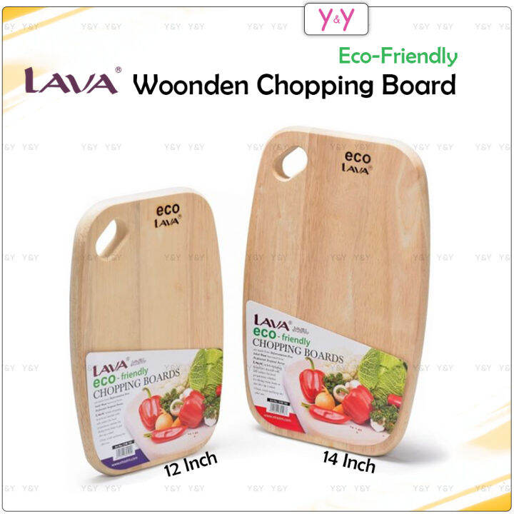 LAVA Wooden Chopping Board / Cutting Board / Slicing Board / Chopping ...