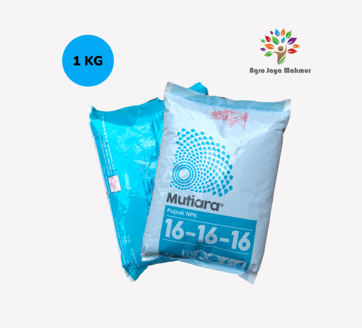 PUPUK NPK MUTIARA MEROKE 16-16-16 1 KG KEMASAN PABRIK PUPUK CAP BURUNG ...