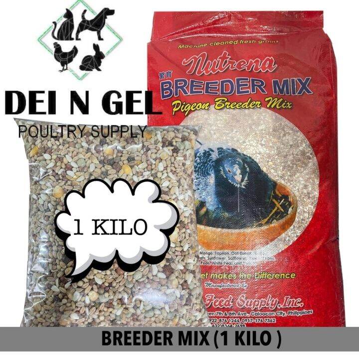 BREEDER MIX FOR PIGEON FEEDS (1 KILOGRAM) | Lazada PH