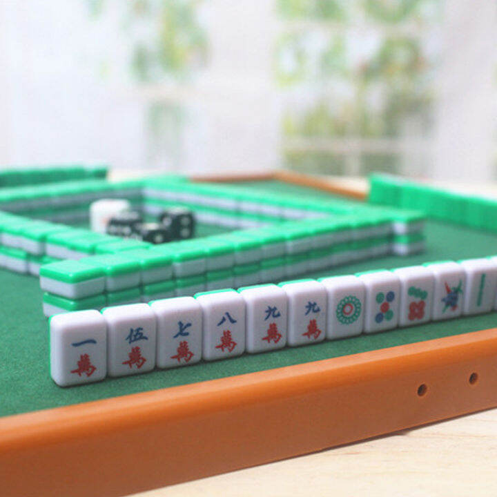 small travel mahjong set mini Mahjong portable mahjiang tiles with ...