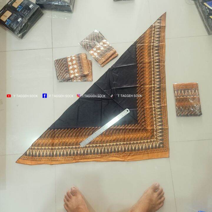 Slayer atau Penutup Kepala Batik Model Segitiga Besar Murah | Lazada ...