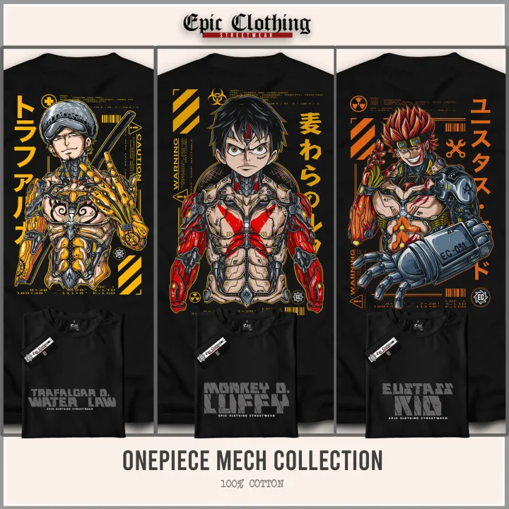 PREMIUM - ONEPIECE MECH EDITION-LUFFY - TRAFALGAR- KID - ANIME - Epic ...