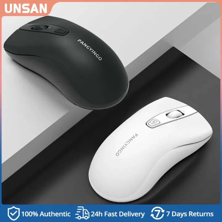 UNSAN Wireless Mouse，Wireless Mouse Is Rechargeable And Silent, Ultra ...