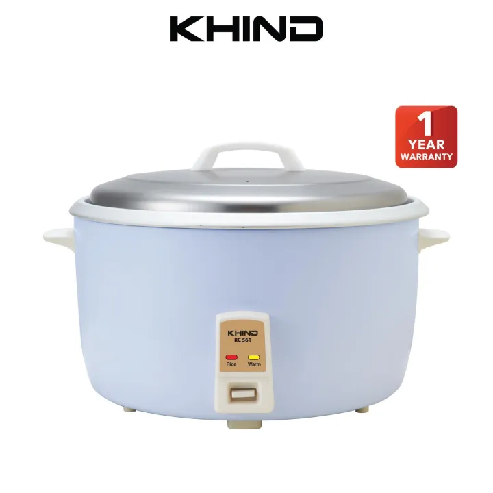 Khind Rice Cooker RC561 with Automatic Keep Warm Function | Lazada