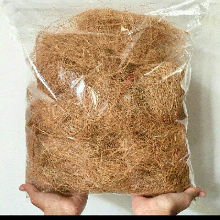Coco fiber ORGANIC ijuk kelapa SIAP PAKAI sabut kelapa MEDIA TANAM ijuk ...