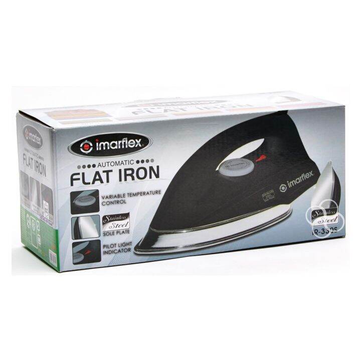 Imarflex IR-330S Stainless Steel Flat Iron | Lazada PH