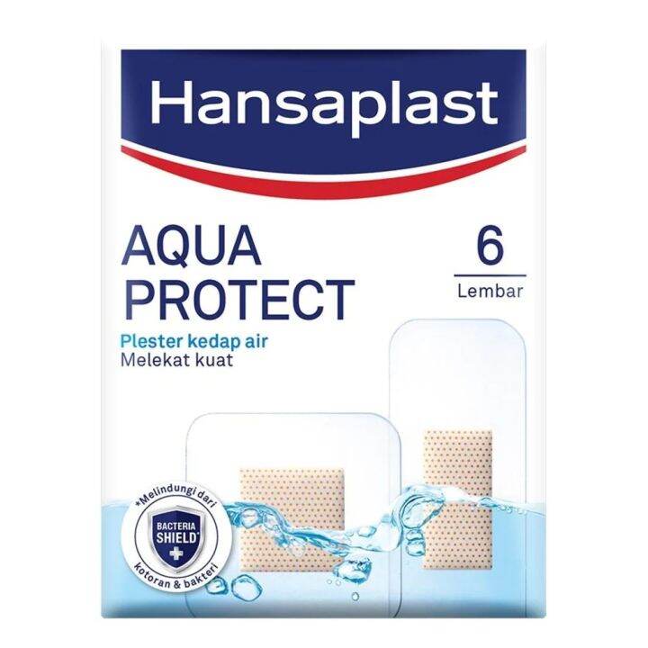 HANSAPLAST Aqua Protect / Plester Hansaplast Kedap Air - 6 Lembar ...
