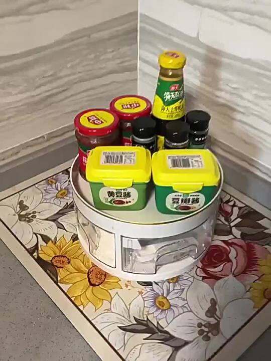 High-capacity Integrated Multi Grid Rotating Seasoning Vinegar Bottle ...
