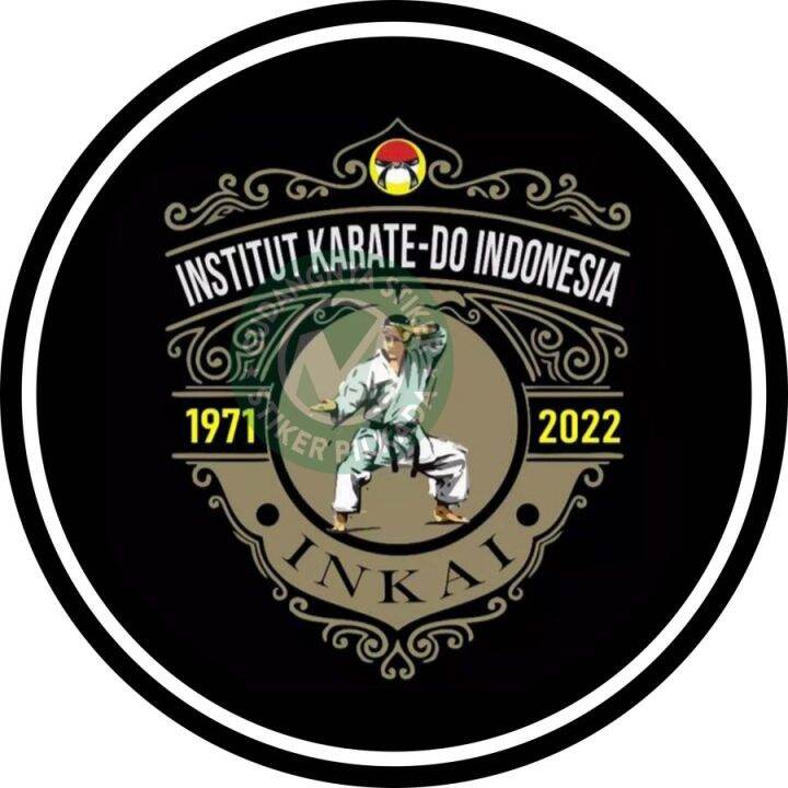 STIKER VINYL KARATE INKAI BULAT | Lazada Indonesia