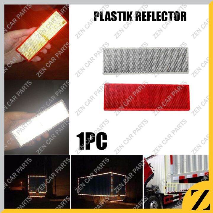 Plastik Safety Reflektor Plastic Reflective Car Truck Warning Plate ...