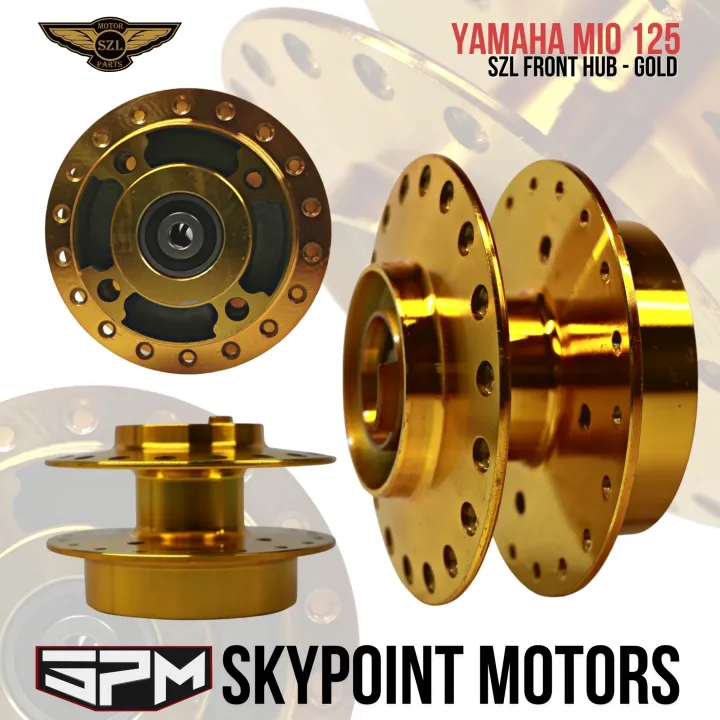 SZL Front Hub Complete for Yamaha Mio I 125/MX/MXI Gold (9852-734 ...