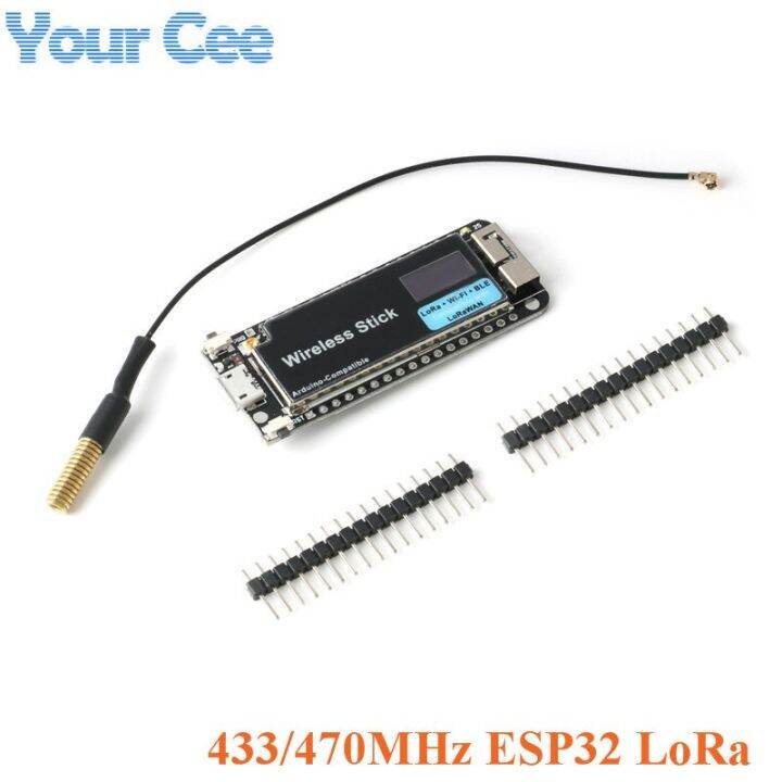 433/470MHz ESP32 LoRa OLED Display Development Board Wireless Stick SX1276 LoRaWAN Protocol WIFI ...