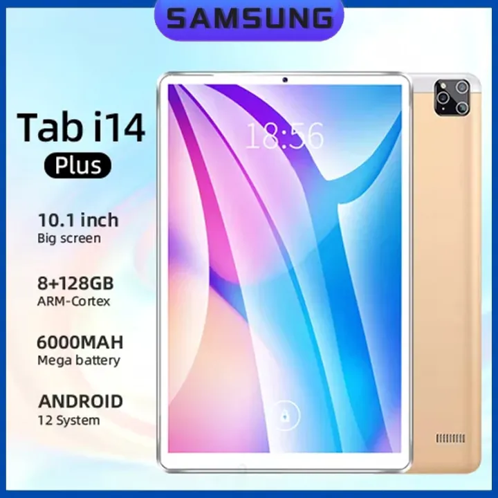 Original Samsung i14 Plus Tablet 10.1inch Big Screen Kids Tablet Online ...