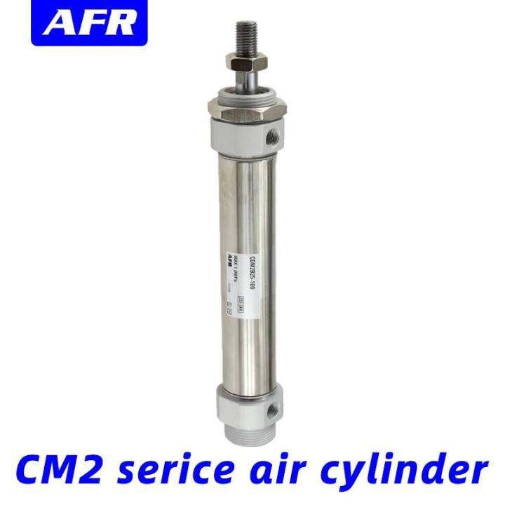 SMC Type CDM2B25-25Z ในตัว Magent Mini Air Cylinder Stander Type Double Acting Single Rod Bore ...