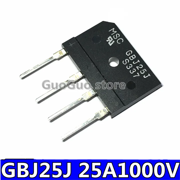 5pcs GBJ25J DIP-4 25A /1000V Rectifier Bridge Stack New Original ...
