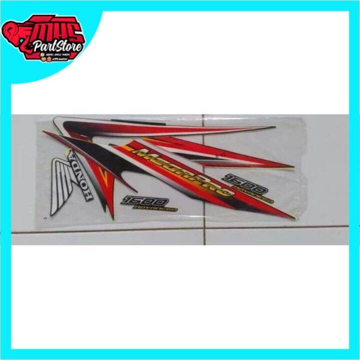 0STIKER STRIPING LIS BODY MOTOR HONDA MEGA PRO MP PRIMUS 2006 MEGAPRO ...