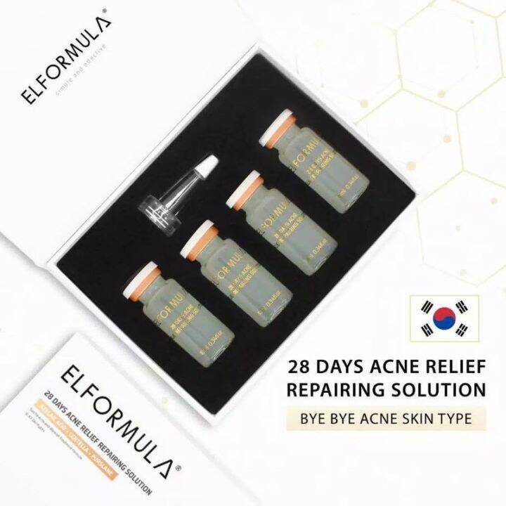 ELFORMULA 28 DAYS ACNE RELIEF REPAIRING SOLUTION / SERUM JERAWAT ...