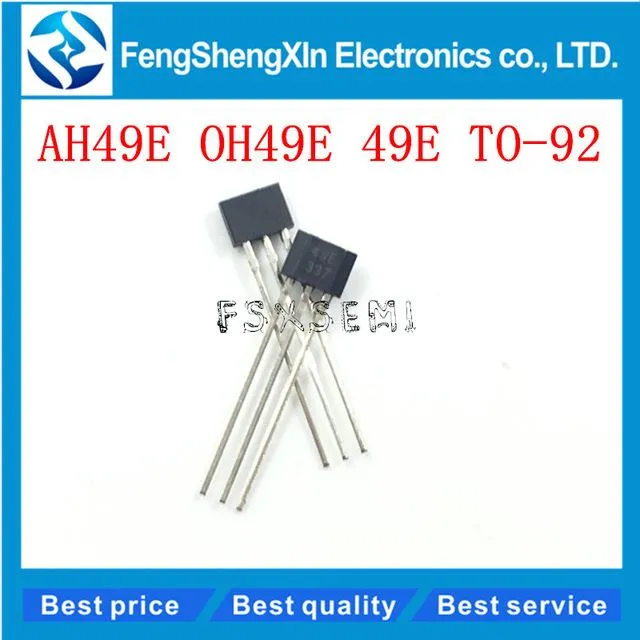 10pcs ใหม่ 49E TO-92 AH49E OH49E SS49E LINEAR HALL-EFFECT IC | Lazada.co.th