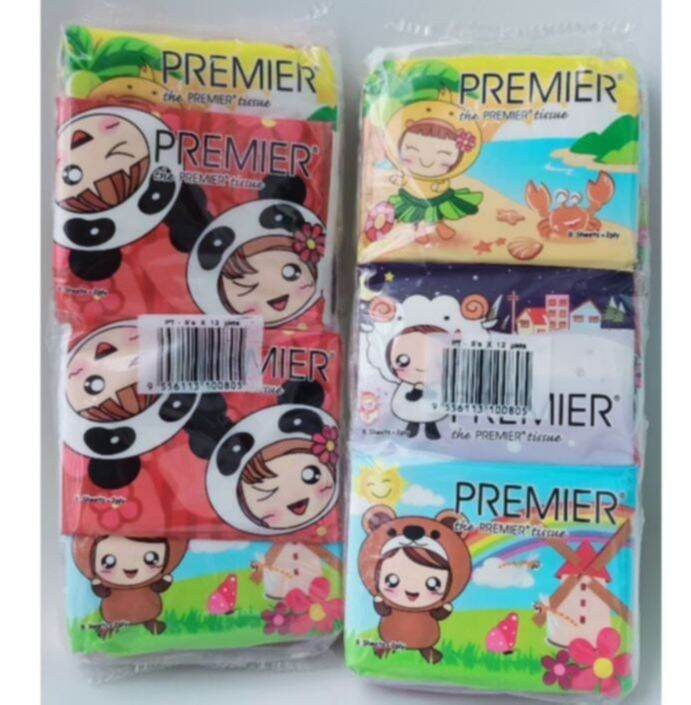 12 Packs Premier Pocket Tissue / Tisu Poket 12 pek | Lazada