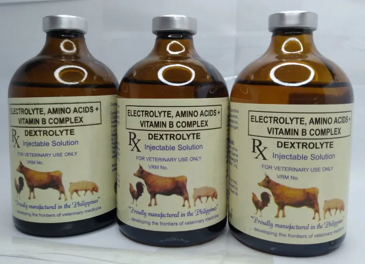 [JWR AGRIVET] 3PCS DEXTROLYTE 100 ml (Electrolyre, Amino Acids ...