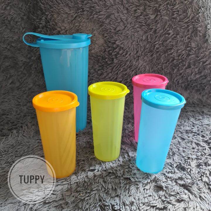 Tupperware Cool N' Fresh Set Teko dan Botol Minum Tupperware | Lazada ...