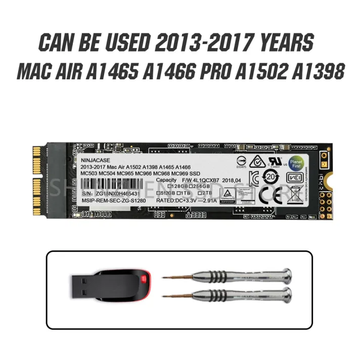NEW 512GB SSD For 2013 2014 2015 Macbook Pro Retina A1502 A1398 Macbook ...