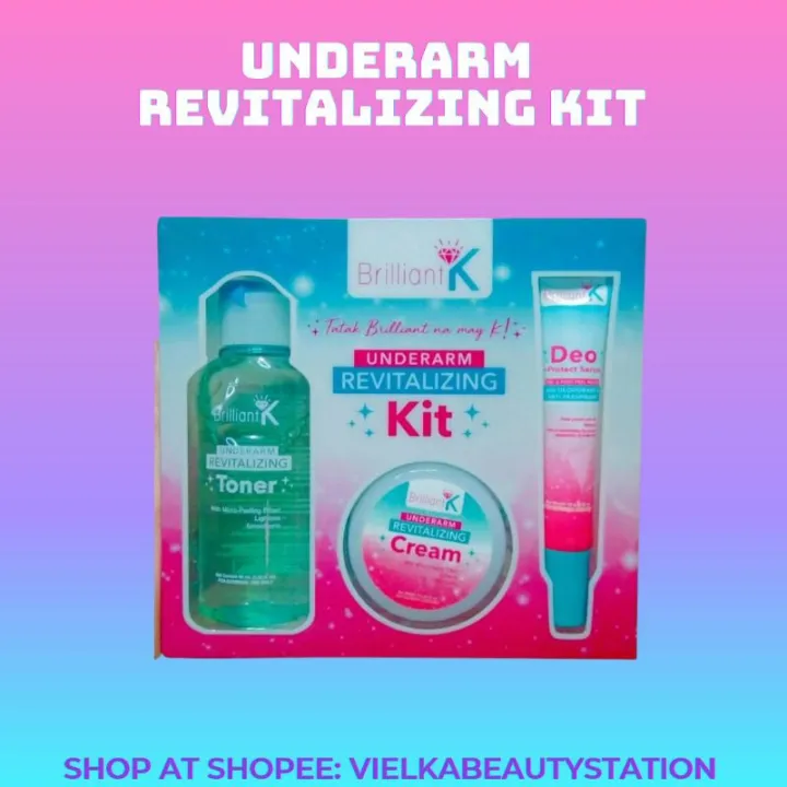 FREEBIE + Brilliant K Underarm Revitalizing Kit | Lazada PH
