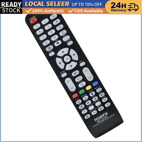 RM-L1210 Huayu tv remote control Universal LED/LCD Remote Control with NETFLIX/YOU TUBE/3D ...