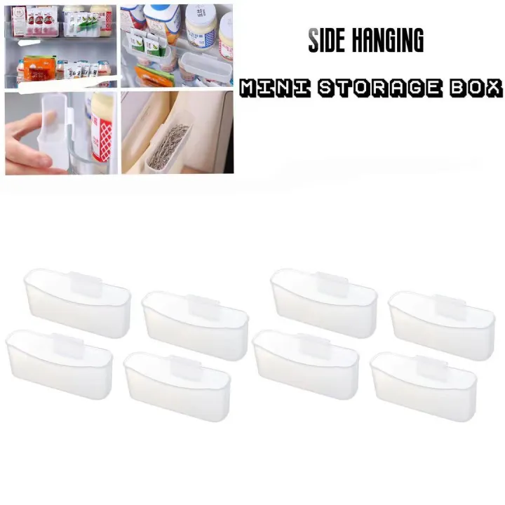 8pcs/set Multipurpose Side hanging mini storage box easy store small ...