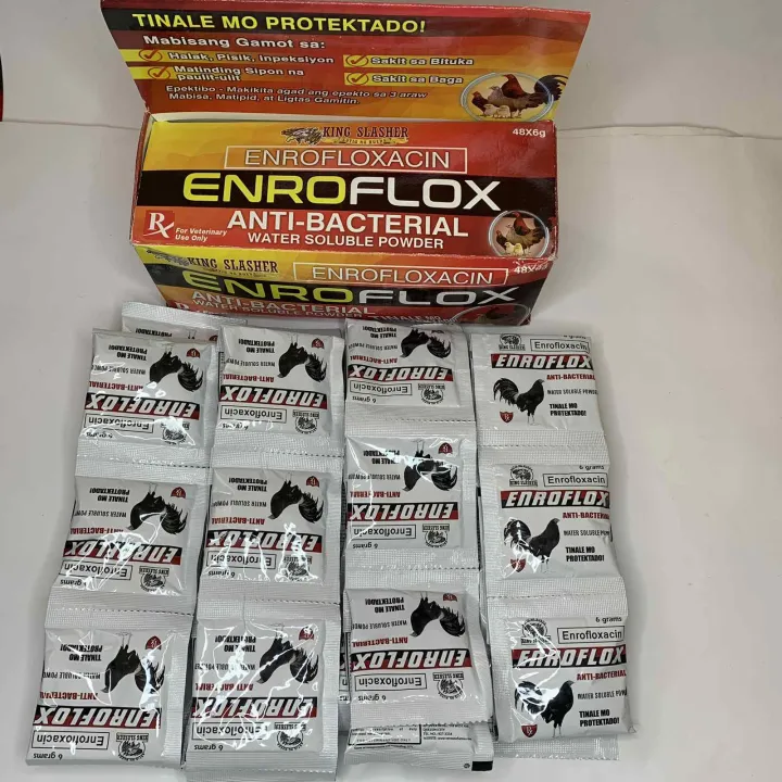 [CL REYES AGRIVET] KING SLASHER ENROFLOX(6g)/PARA SA MANOK/GAMEFOWL/Panabong: Para sa manok ...