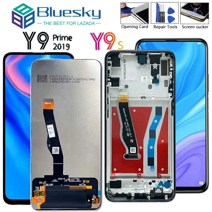 สำหรับHuawei Y9 Prime Y9s 2019 STK-L21, STK-L22, STK-LX3จอแสดงผลLcd 10 ...