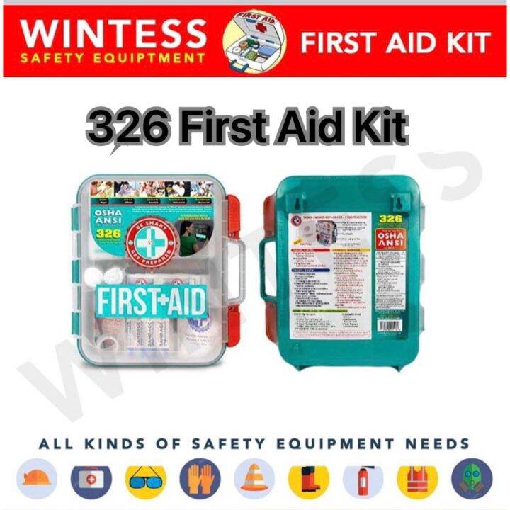 Aid Kit 326 Osha Ansi FIRST AID | Lazada PH