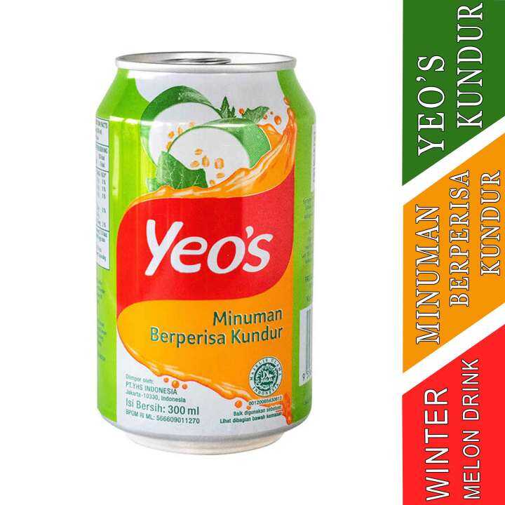 Grass Kundur Drink- Yeo's- Minuman Rasa Buah Kundur- 300ml | Lazada Indonesia