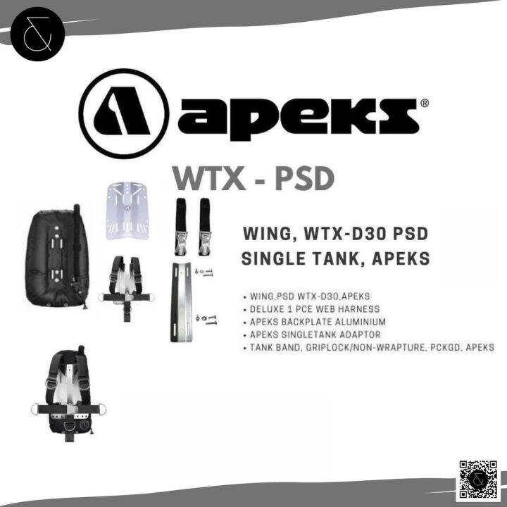 APEKS - WTX - D SET (BCD Single Tank ครบเซ็ต) | Lazada.co.th