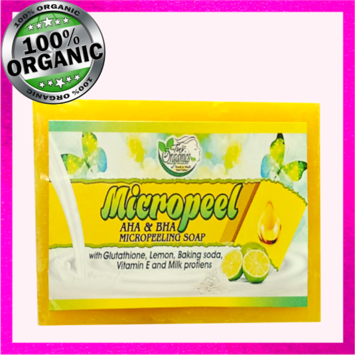 Natural Organic Micropeel Whitening and Moisturizing Soap | Lazada PH