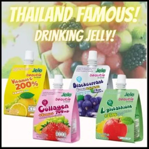 Thailand Jele Beautie Collagen Jelly Drinks Halal 150g [Ready Stock ...