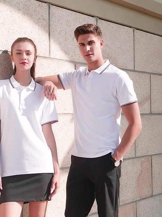 901A ฤดูร้อน POLO เสื้อที่กำหนดเองปกแขนสั้นทีมองค์กรชุดทำงานพิมพ์ LOGO กำหนดโฆษณาสำหรับเสื้อ ...