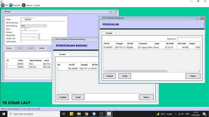 New Source Code Aplikasi Penjualan Java & Mysql | Lazada Indonesia
