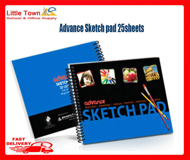 Advance Sketch pad 9x12 inches 25 sheets | Lazada PH
