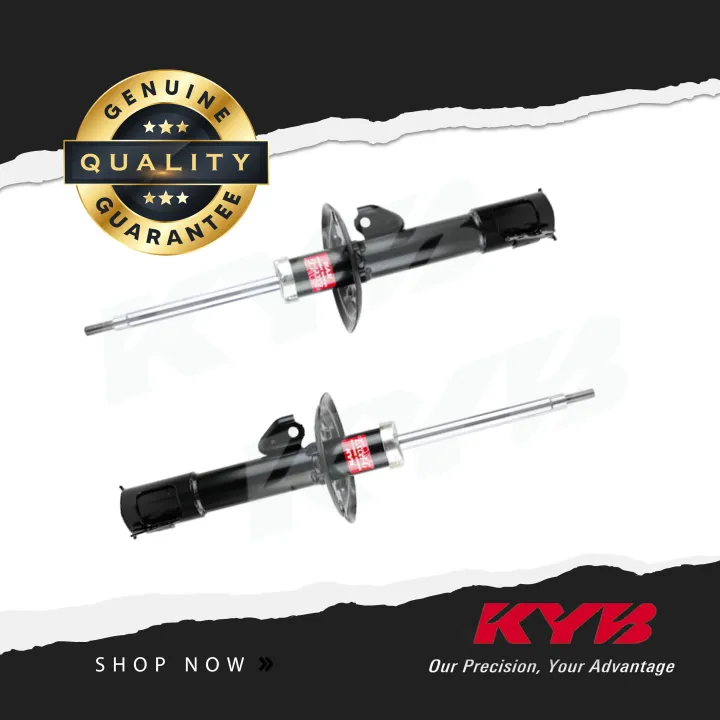 KYB KAYABA (2pcs) Shock Absorber (Front Left & Right) for Toyota Altis ...