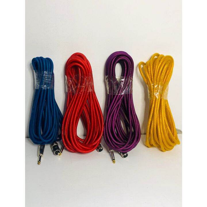 ※10 Meters mic wire With PL Cannon Jack Personal Assimble | Lazada PH