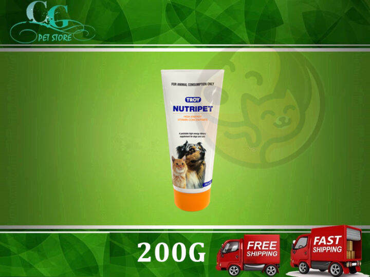 Troy Nutripet High-Energy Vitamin Concentrate Paste 200G (Dog & Cat) | Lazada