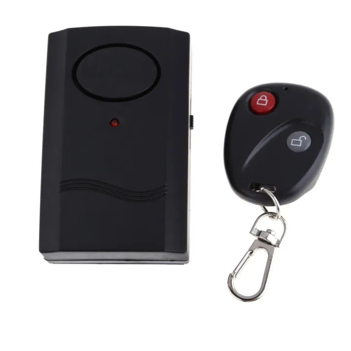 Security Wireless Remote Control Vibration Car Motorcycle Burglar Alarm ...