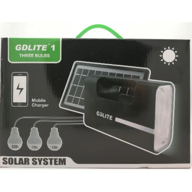 GDLITE GD-8017 Solar Lighting System | Lazada PH